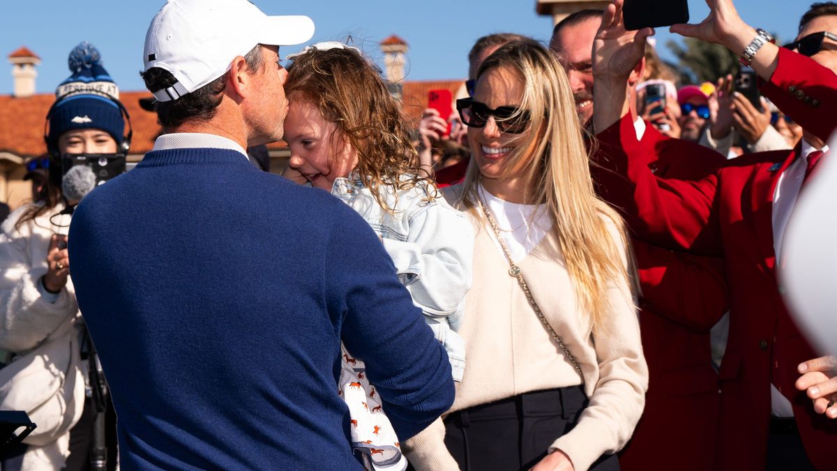 Watch: Rory McIlroy shares adorable moment with daughter Poppy after ...